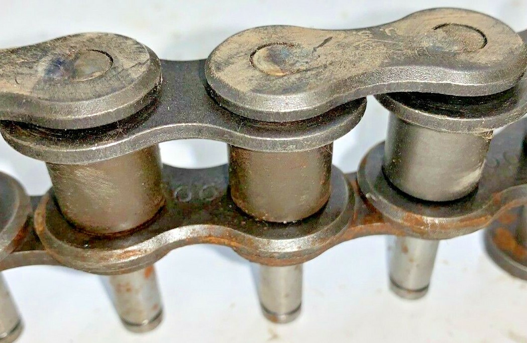 DIAMOND ROLLER CHAIN, 80R, 80/ 1" PITCH, RIVETED, CARBON STEEL, 68 ...