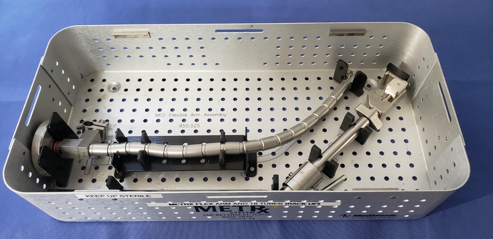 Medtronic 9560523 Metrx Arm Set Bed Rail Attachment & Metrx Flexible ...