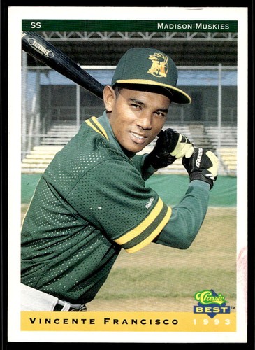 1993 Classic Best Madison Muskies 11 Vicente Francisco Baseball Card | eBay