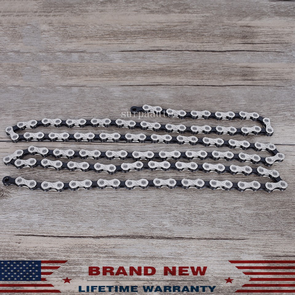 KMC X11 11-Speed 118L Bike Chain Gray Stretch-Proof fits Campy SRAM ...