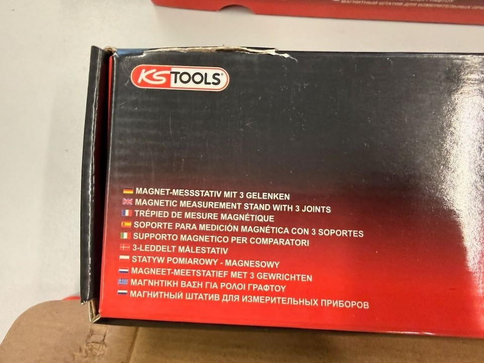 KS TOOLS 300.0623 Magnet Gauge Stand With 3 Joints | eBay