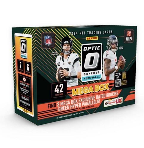 2024 Panini NFL Donruss Optic Football Mega Box IN HAND - Ships Fast ...