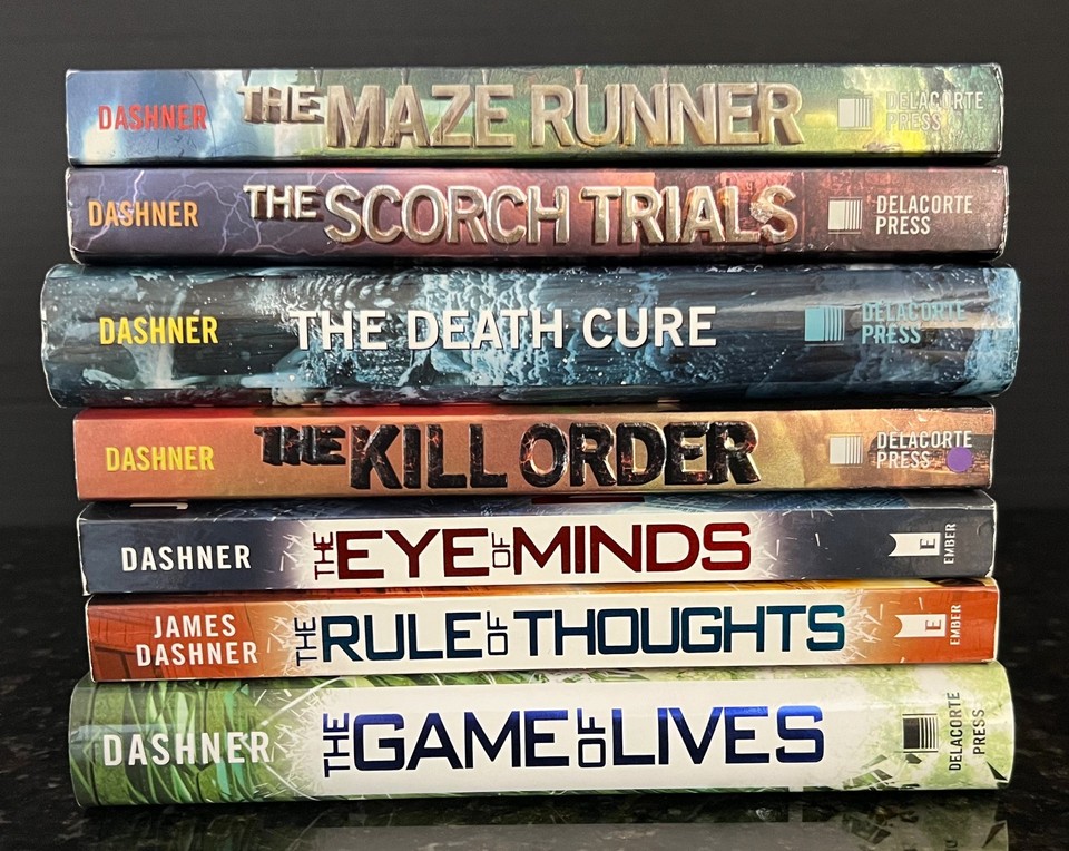Maze Runner Mixed Set (#1-4) & Mortality Doctrine Mixed Set (#1-3 ...