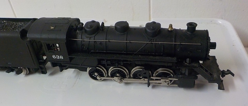 HO New York Steam Engine Locomotive no 638 With Tender not tested | eBay