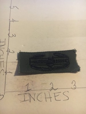 US Army Combat Action Badge subdued patch 12/26/25 | eBay