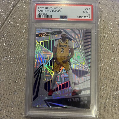 2023-24 PANINI Revolution Anthony Davis Levels Refractor #'d /35 Lakers ...