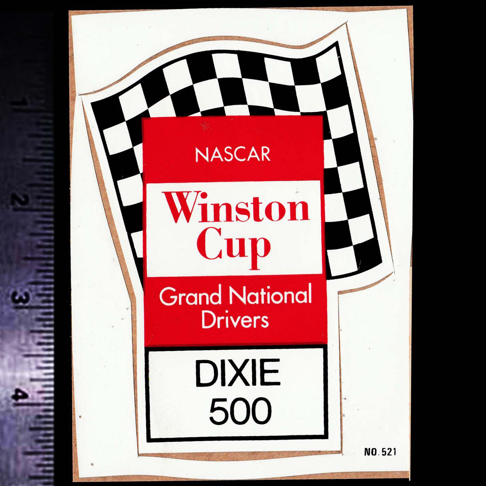 WINSTON CUP Nascar - Dixie 500 - Atlanta - Original Vintage Racing ...