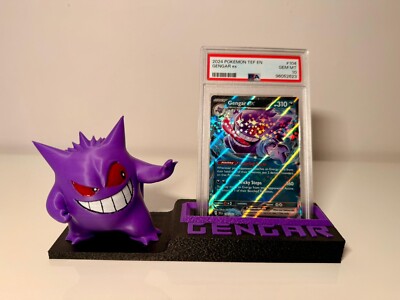 Novelty Pokemon graded card holder display PSA/ACE GENGAR STAND | eBay UK