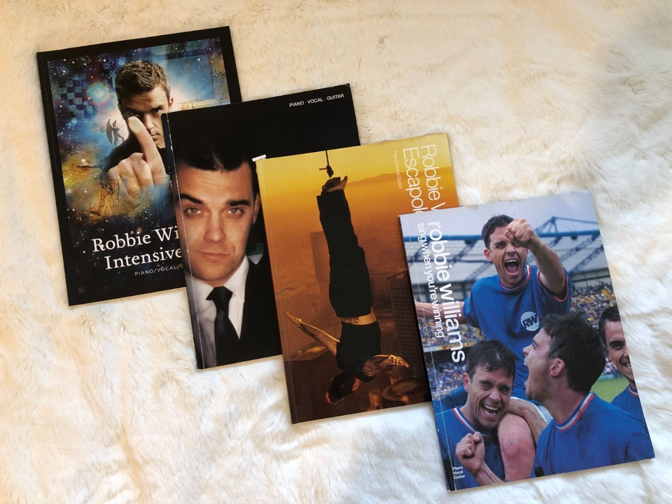 Robbie Williams Music Books Vocal Piano Guitar * BARGAIN * £30 * | eBay UK