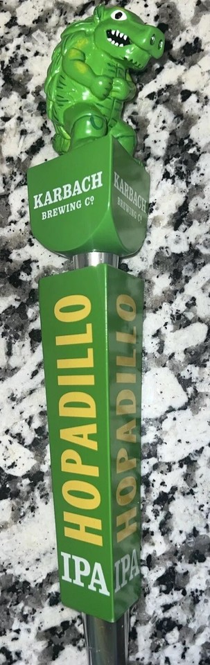 Karbach Brewing Hopadillo Armadillo Monster Texas 11" Draft Beer Tap ...