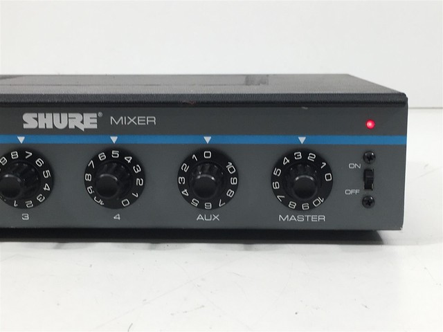 Shure M268 4 Channel Microphone Mixer Vintage Audio Equipment for sale ...