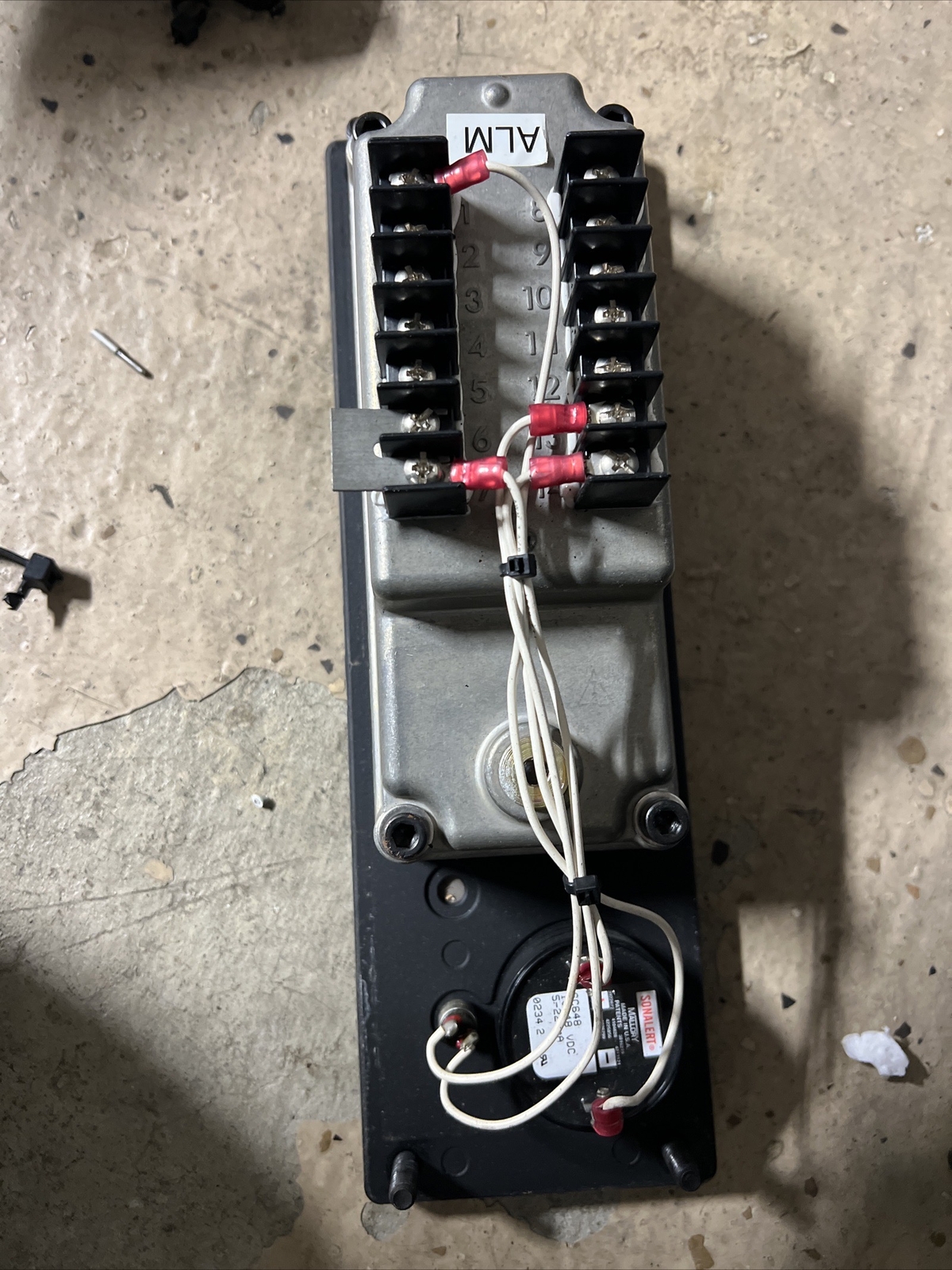 Used Caterpillar 130-3349 Remote Annunciator EMCP Control Panel ALM ...