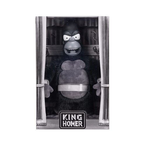 The Simpsons KING HOMER 16" Tall Premium Soft Plush Figure Jakks ...