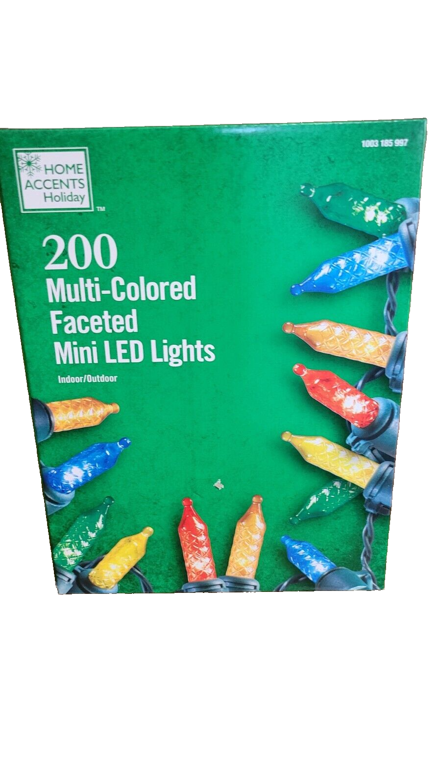 Home Accents 200 Multi Colored Faceted Mini LED Lights NEW | eBay
