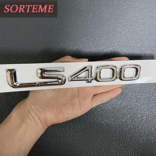 1995-2000 Lexus LS400 Rear Trunk Badge All Chrome Emblem ABS | Silver ...