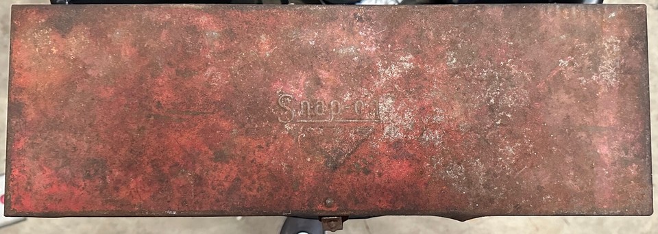 **EMPTY** Antique Vintage 1920s 1930s Embossed Snap On Tool Box Rare | eBay