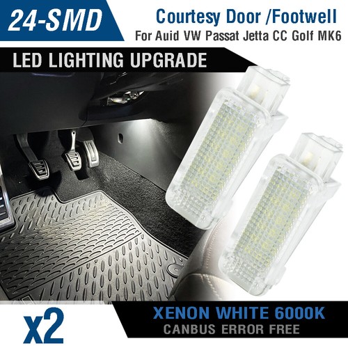 For Audi A3 A4 S4 VW Golf T5 LED Luggage Trunk Boot Door Courtesy ...