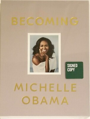 Michelle Obama autographed signed Becoming Deluxe Signed Edition book ...