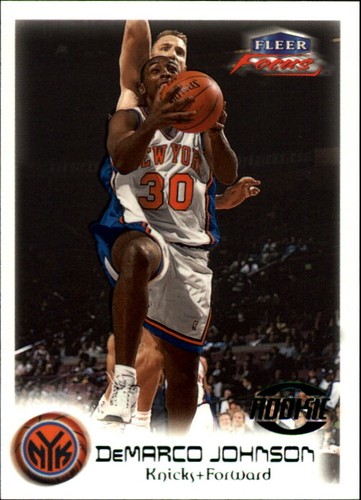 1999-00 Fleer Focus - Masterpiece Mania #143 DeMarco Johnson /300 (RC ...