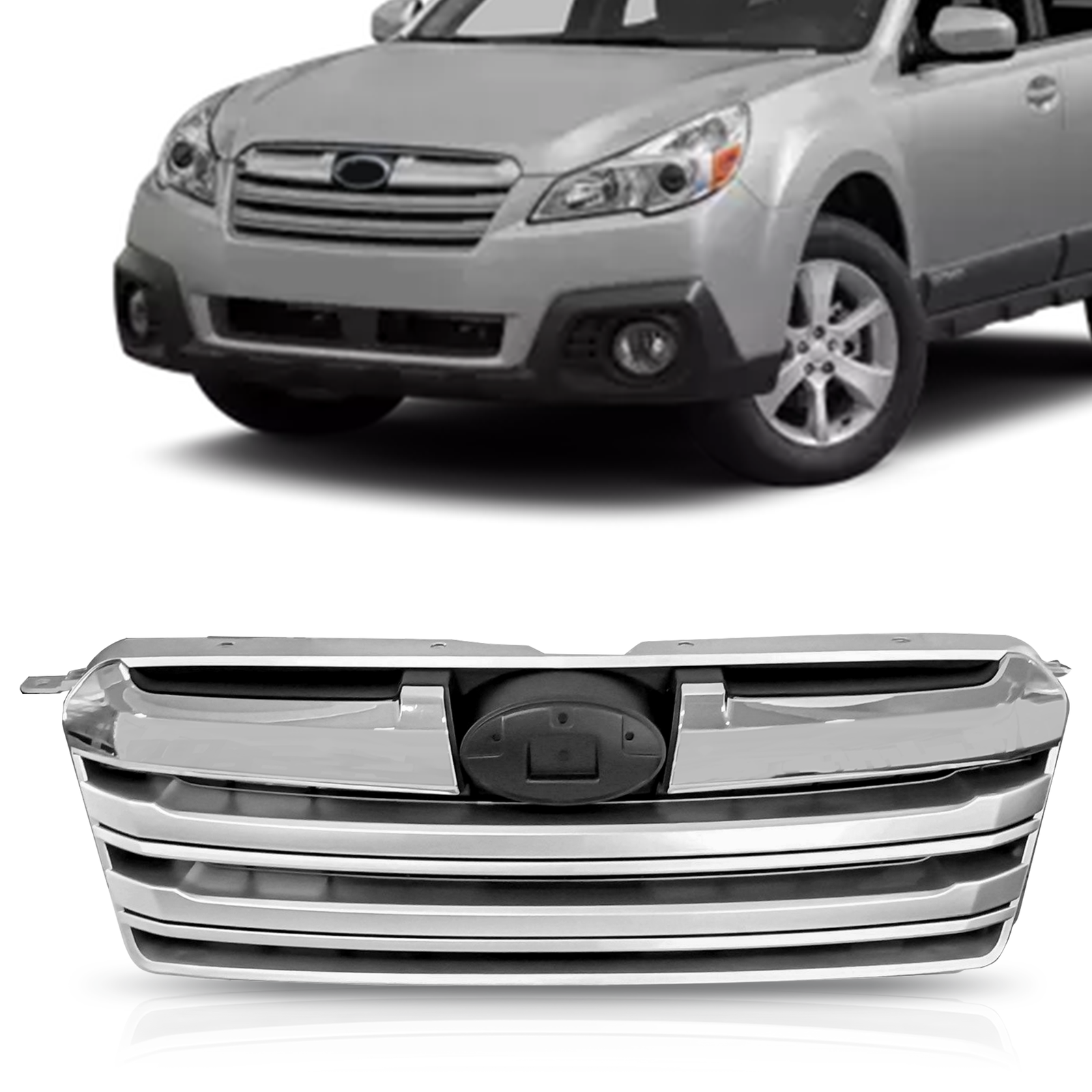 Front Grille Assembly For 2013-2014 Subaru Outback SU1200152 582142A | eBay