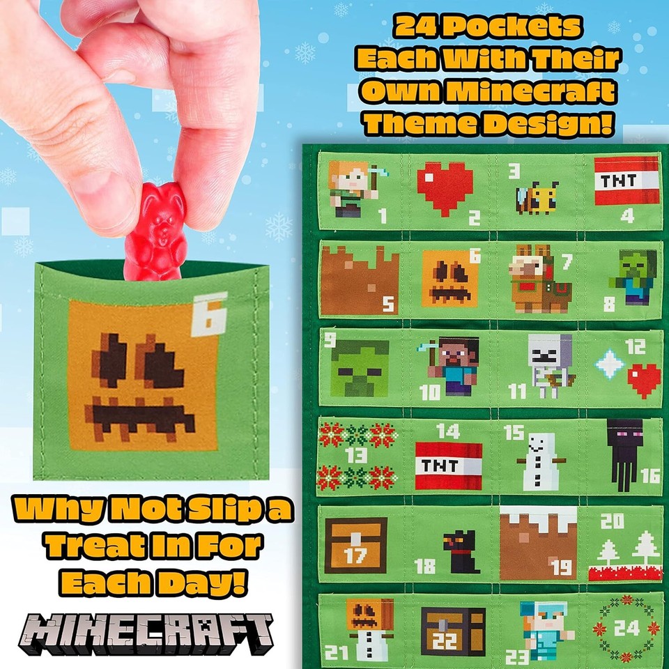 Minecraft Advent Calendar Advent Calendar Christmas Countdown Gift ...