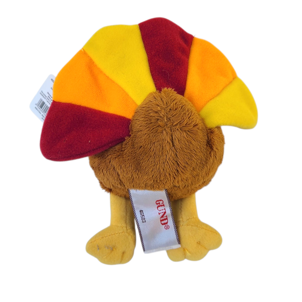 Gund Thanksgiving Turkey Plush Doll Stuffed Animal 46583 w/TAG No SOund ...