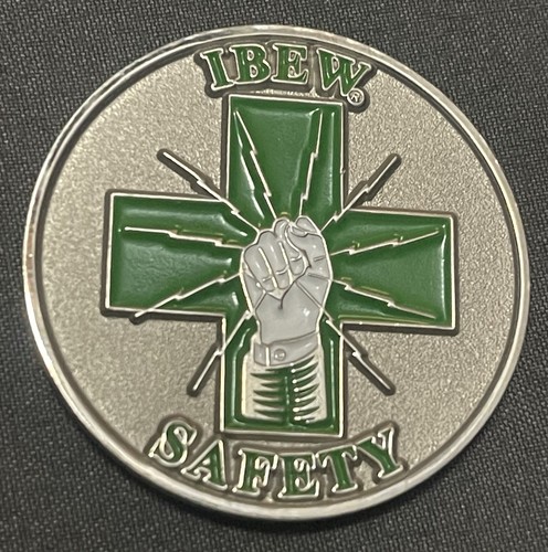 IBEW Safety Department Challenge Coin | eBay