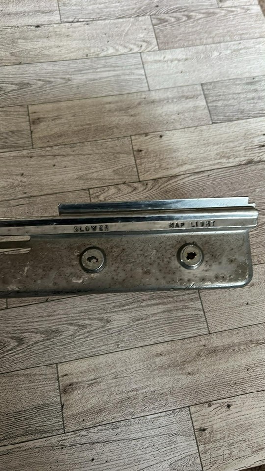 Ignition Lights Blower Map Light Chrome Dash Panel Part # 714273 | eBay