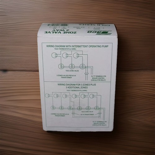 TACO Zone Valve 2 Way 3/4 “ Gold Series 571-4 * NEW* | eBay