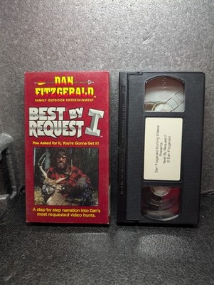 Vintage Dan Fitzgerald Best By Request 1 VHS Hunting Movie VHS Rare HTF ...