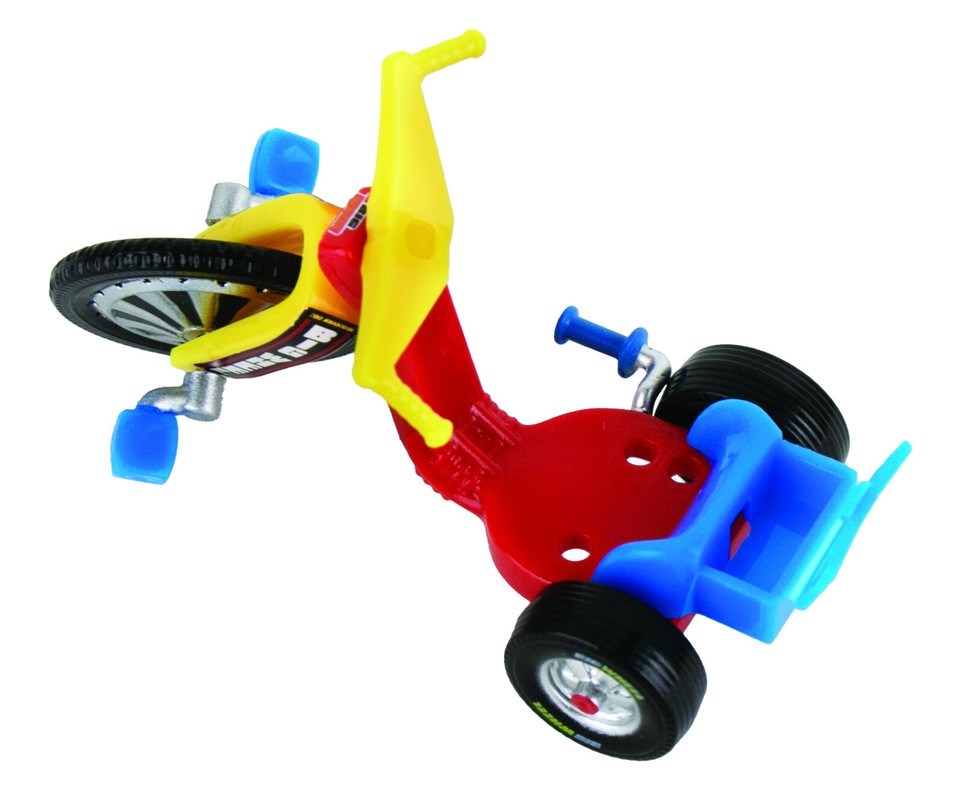 World's Smallest BIG WHEEL Tiny Ride On (1969 Marx Repro) Miniature Toy ...