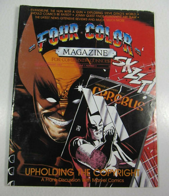 Four Color Magazine Vol. 1 #3 February 1987; Wolverine; Cerebus;Marvel ...