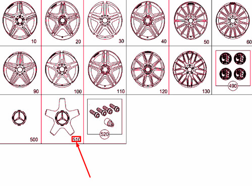 NEW MERCEDES-BENZ CLA C117 WHEEL HUB CAP A00040024009283 OEM NO DUTY TO ...