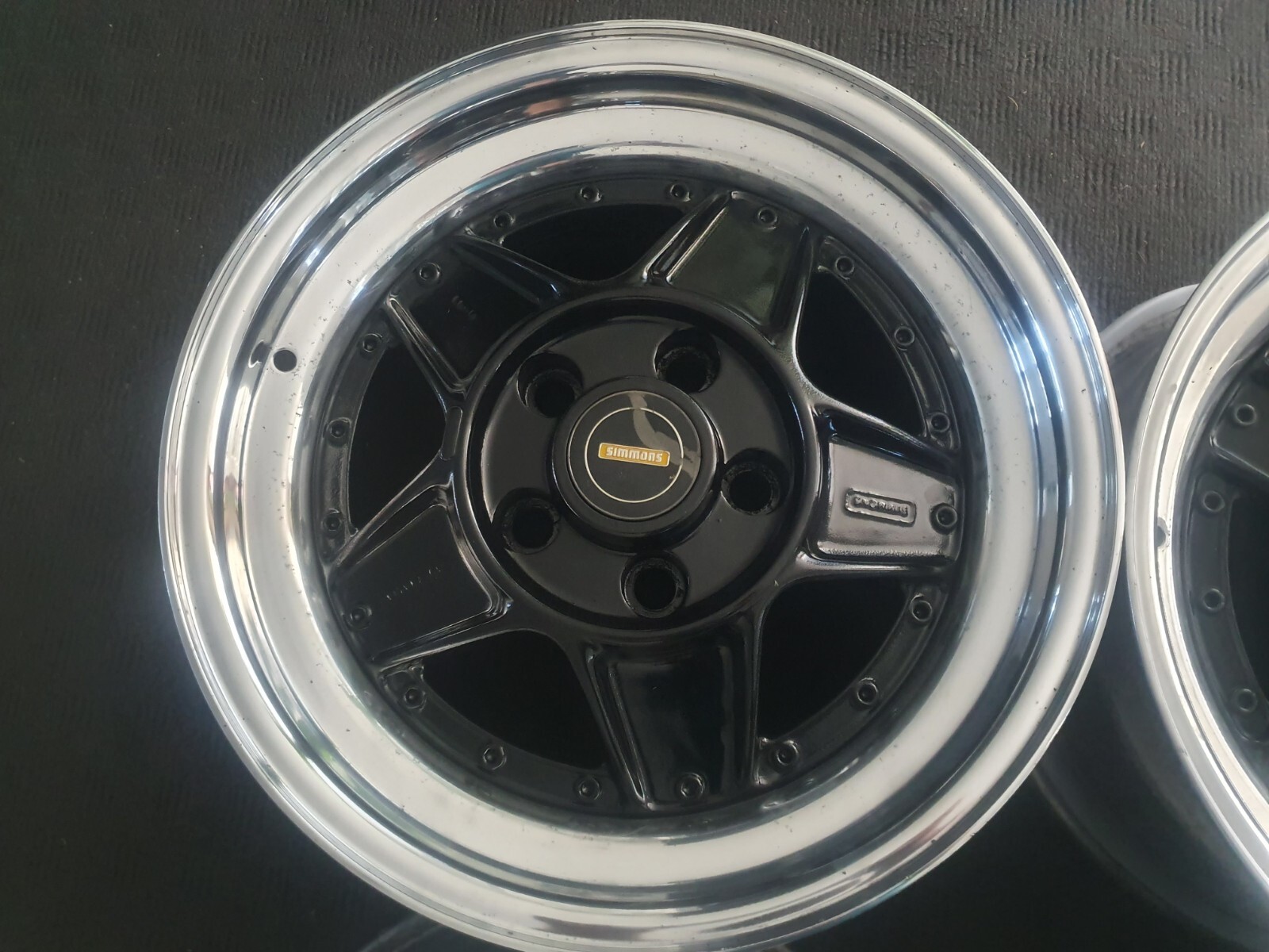 Simmons B45 16 x 8 3 piece set 4 suit Holden Commodore VB - VZ Brock ...