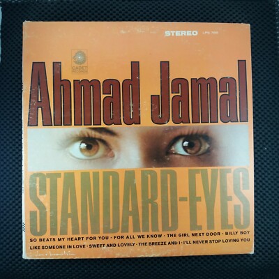JACKET ONLY NO ALBUM Ahmad Jamal – Standard-Eyes (Cadet – LPS-786) | eBay