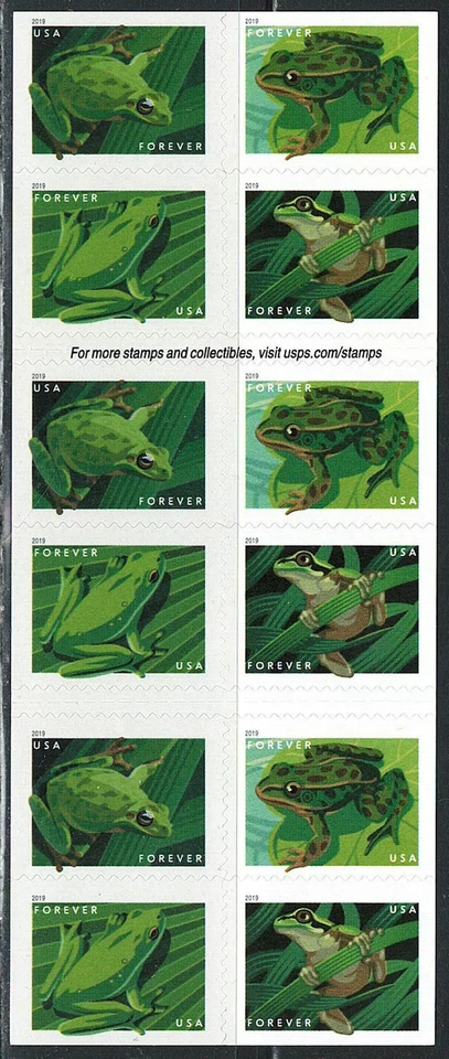 US - 2019 Frogs FOREVER # 5398b - VF MNH - FREE SHIP US | eBay