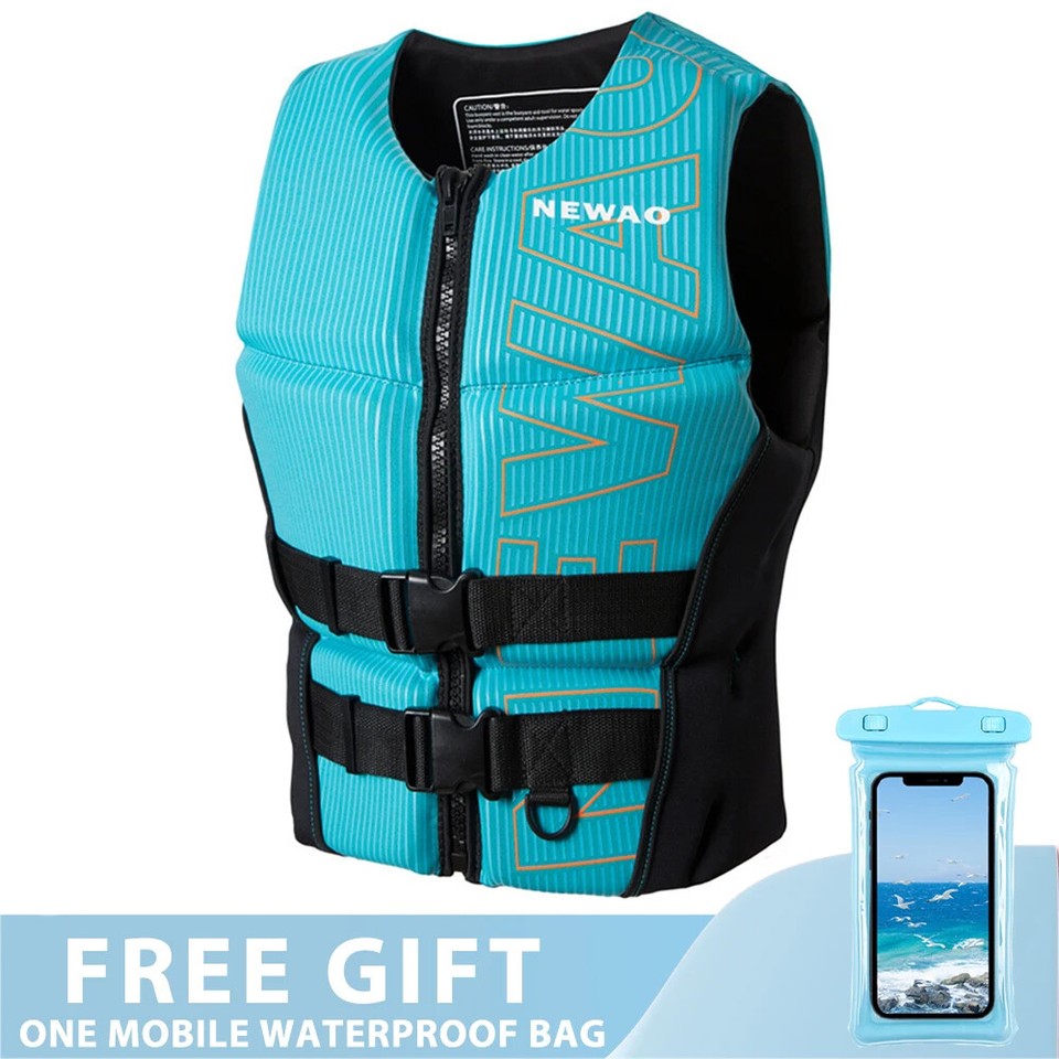 Life Vest Adults Surf Life Jacket Ski Motorboats Wakeboard Raft for ...