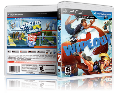 Wipeout 2 - Replacement PS3 Cover and Case. NO GAME!! | eBay