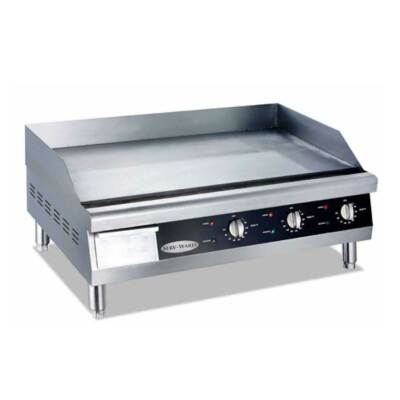 Serv-Ware ETG-30 30" Countertop Electric Thermostatic Griddle, 30” x 15 ...
