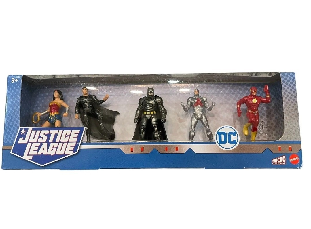 DC Justice League Collectible 2" High Figures MATTEL Micro Collection ...