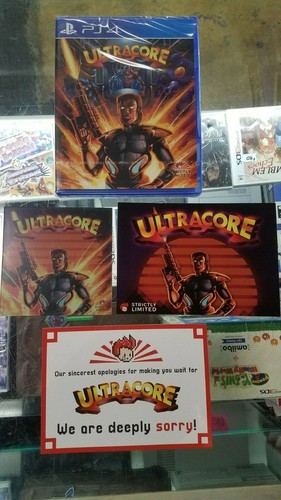 ULTRACORE (Sony PS4). Strictly Limited Games. Brand New + Mini Art ...