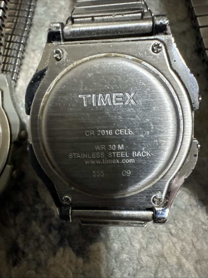 Lot Timex Indiglo Digital Watch Parts! Casio + Armitron All Need ...