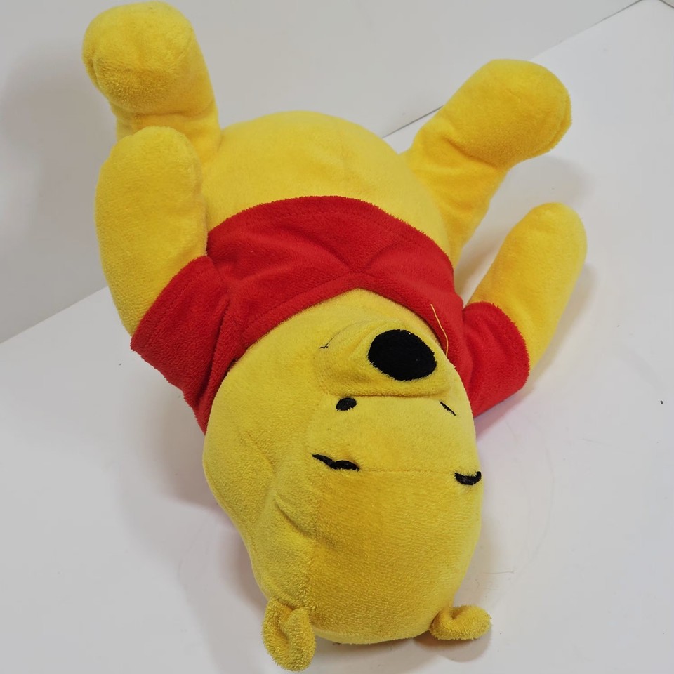 Disney Winnie The Pooh Stuff Animal Plush 12 Inches Tall Yellow with ...