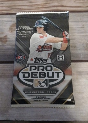 2016 Topps Baseball Pro Debut Sealed pack | eBay