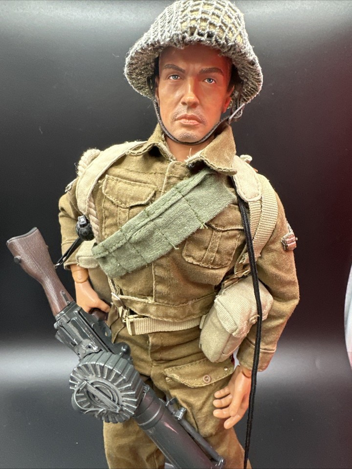 1/6 SCALE BRITISH SOLDIER WWII 12” FIGURE DRAGON Vickers | eBay