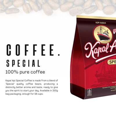 Instant Coffee Kapal Api Special Indonesia Ground Coffee (Kopi Kapal ...
