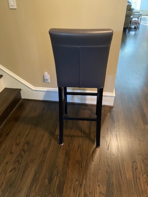 Full back bar stools set of 3 | eBay