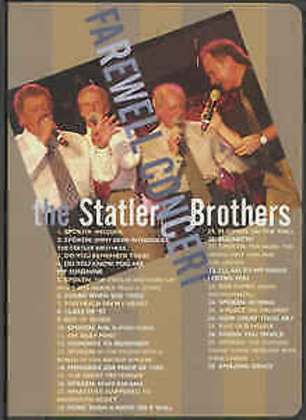 The Statler Brothers: Farewell Concert DVD 2002 Harold Reid Phil ...