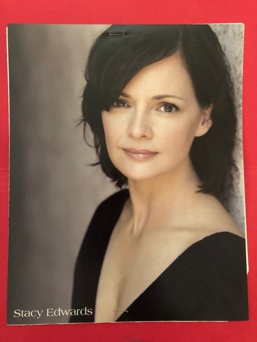 Stacy Edwards COLOR , original talent agency headshot photo with ...