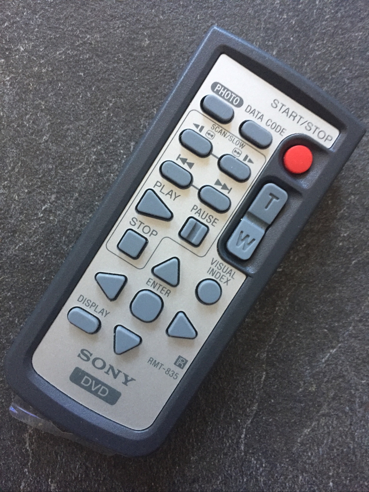 Genuine Sony RMT 835 Wireless Remote Control Handycam HDR SR PC DVD HC ...